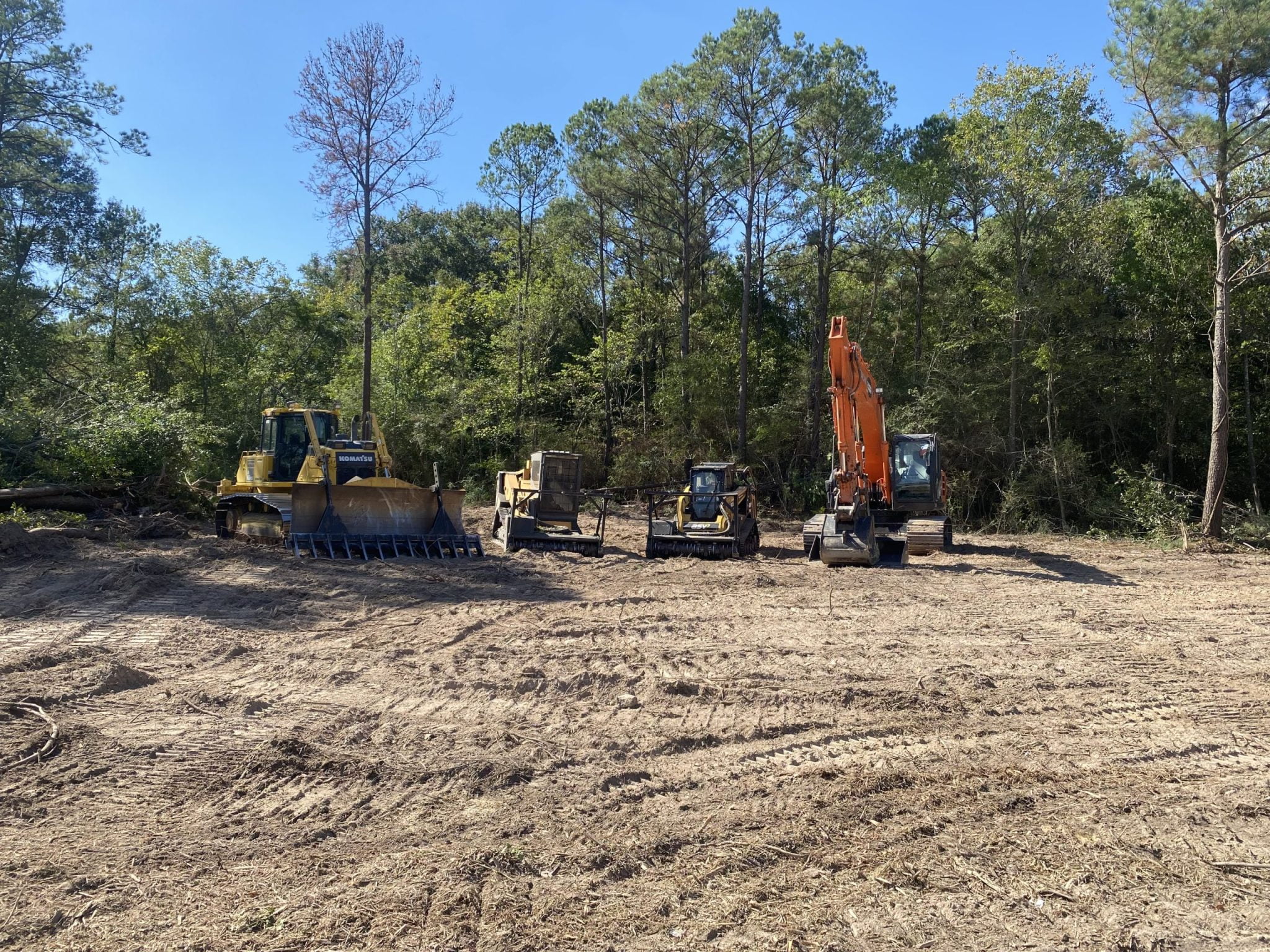 Land Clearing and Forestry Mulching Services in Huntsville, Texas